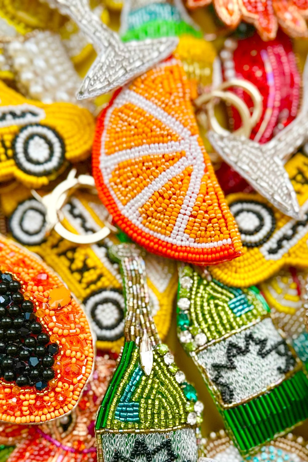 Orange Key Ring/Bag Charm – moskmelbourne